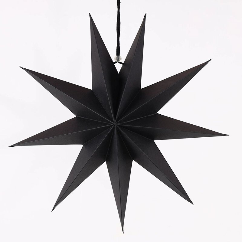 Christmas Decorations Three-Dimensional Five-Pointed Star Ceiling Hanging Ornaments Star Lampshade Christmas Decoration