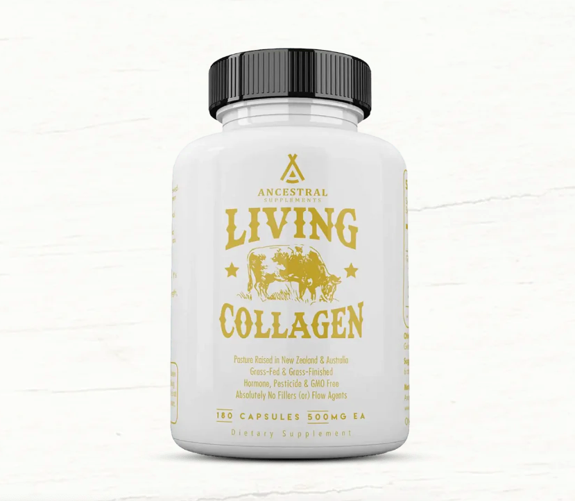 Ancestral Supplements, Grass Fed Collagen, коллаген, травяной откорм, 180 капсул