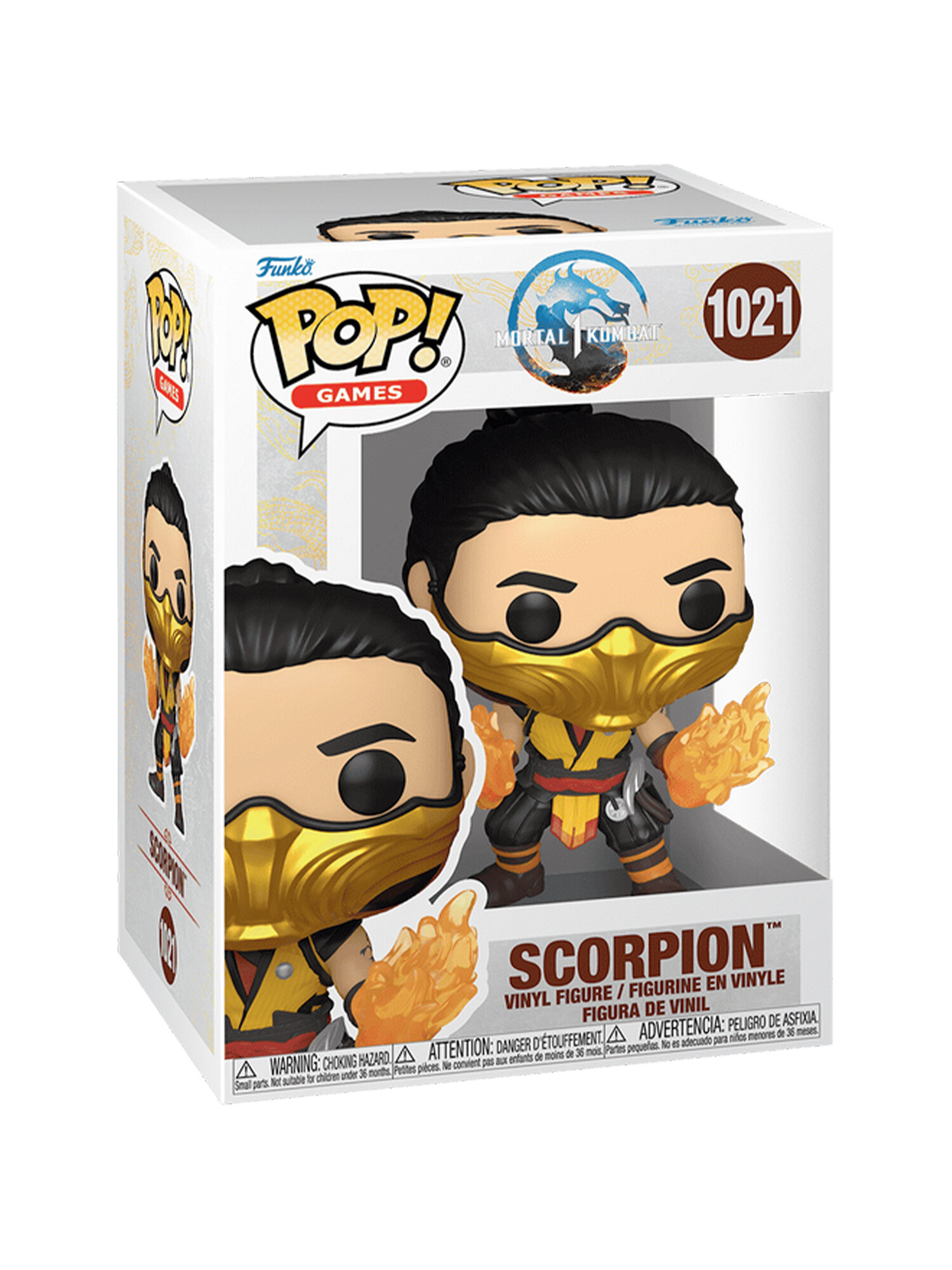 Фигурка Funko Pop! Scorpion (1021) Mortal Kombat Скорпион из игры Мортал Комбат