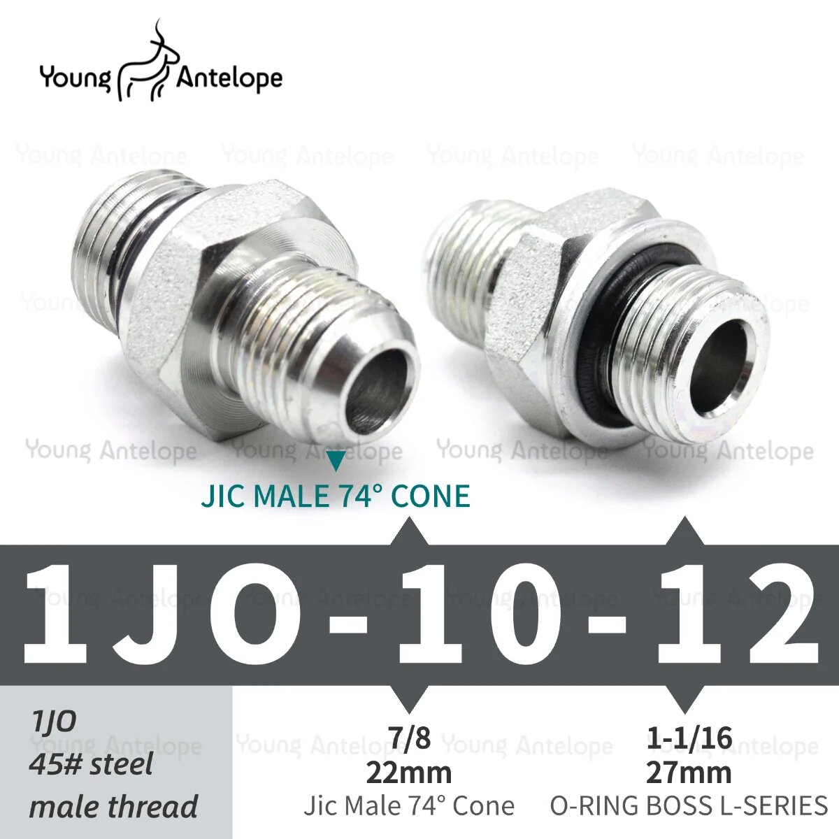 Фитинги Eaton 1JO American JIC Male 74° JIC7l8-1 1l16