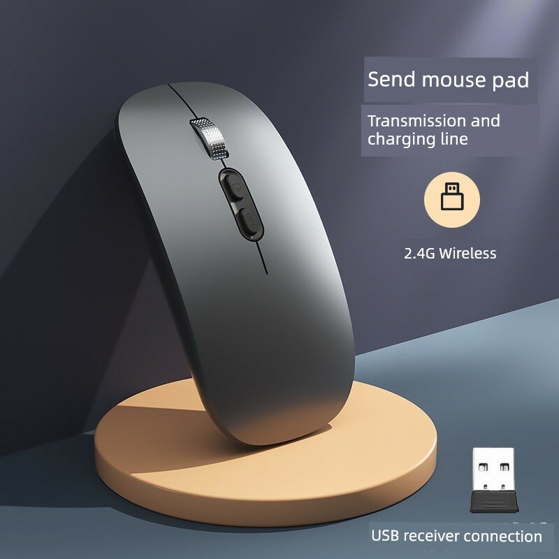 Бесшумная беспроводная Bluetooth-мышь для ноутбуков Huawei MateBook 13, D14, D15, D16 и планшетов Honor с зарядкой