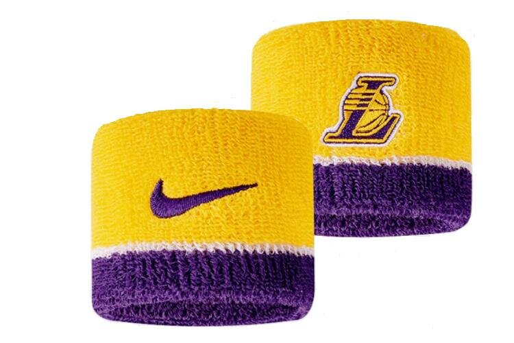Спортивные повязки на запястья Nike, желтые, для защиты от пота