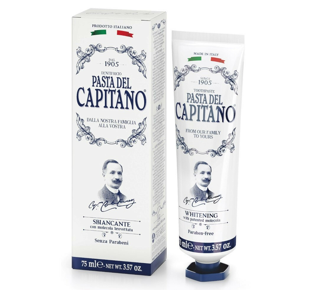 Зубная паста Pasta del Capitano Молекула, 75мл (1 уп)