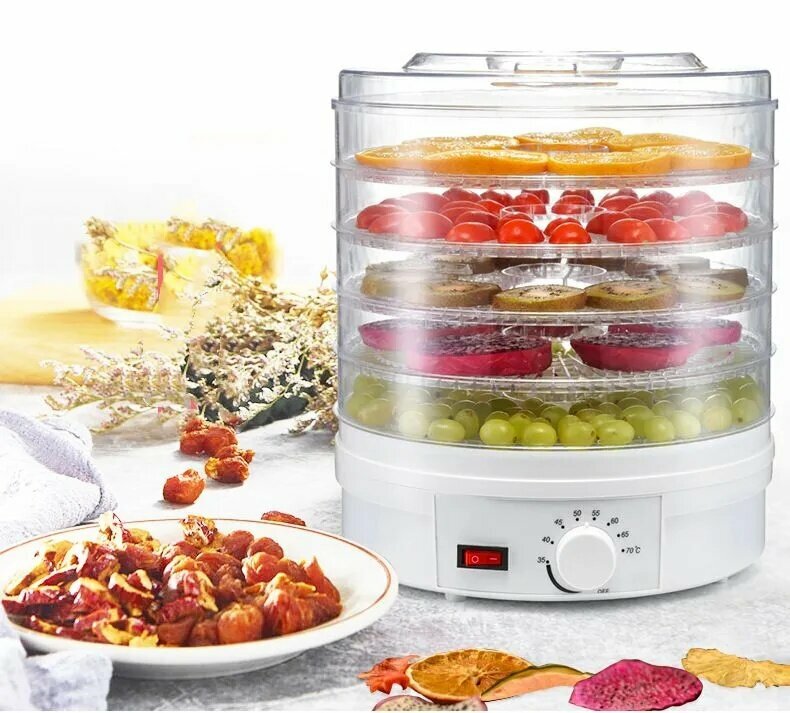 Сушилка для овощей и фруктов , Дегидратор для сушки электрический, Овощесушилка, Электросушилка для пастилы, мяса и грибов