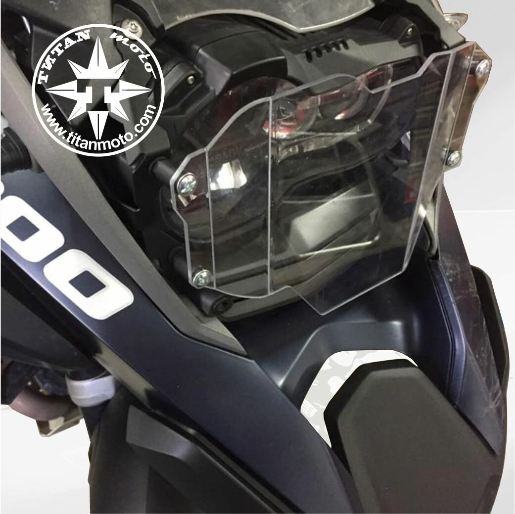 Защита фары большая быстросъемная BMW R1200GS LC (13-16) BMW R1200GS Adv. LC. Титаn moto