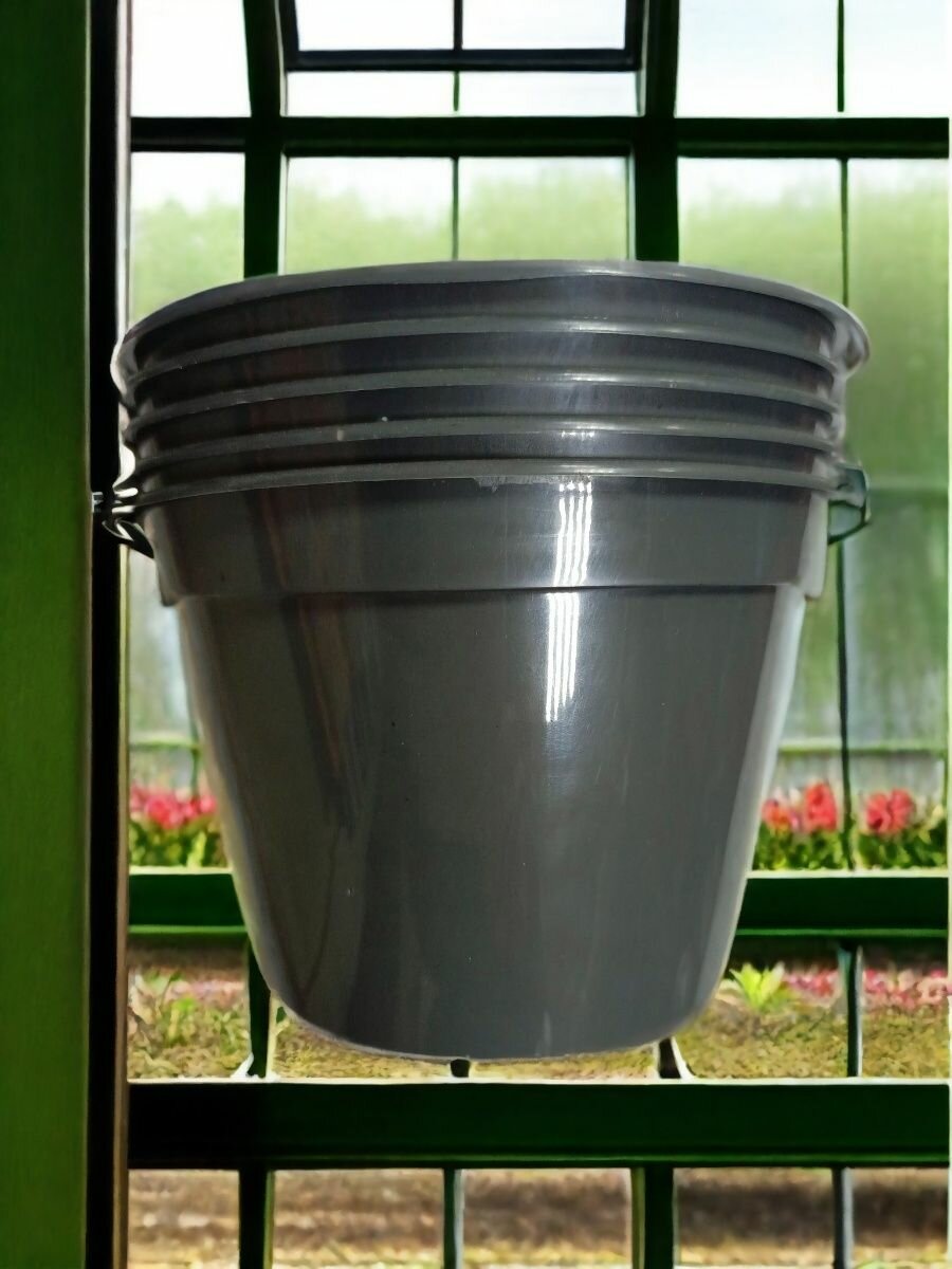 Стакан для рассады большой 800мл ( 5ШТ ) Крепкий пластик, многоразовый.