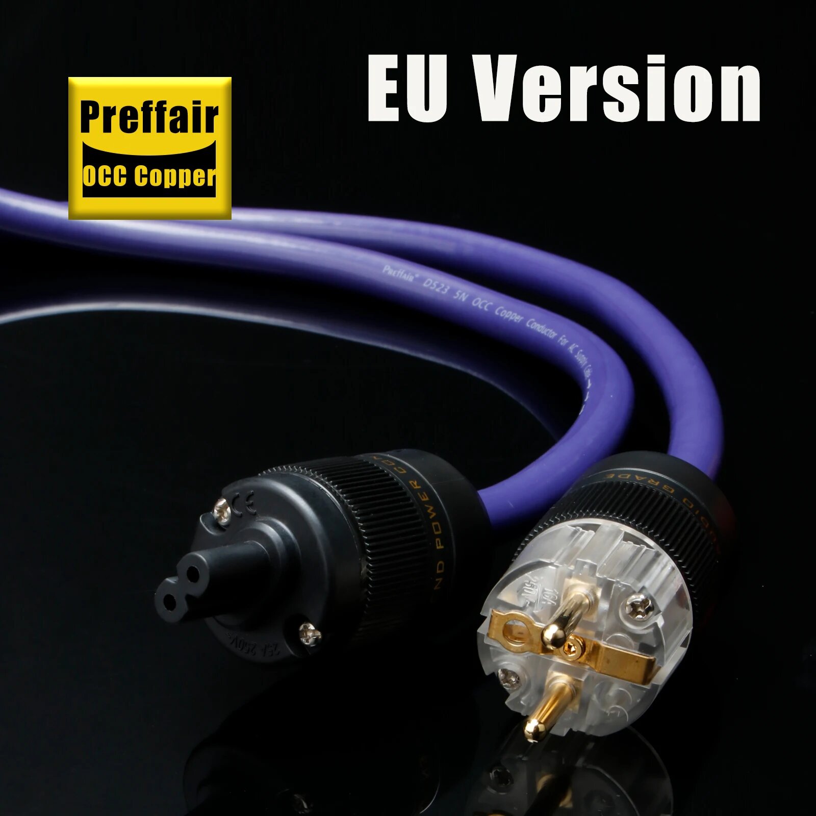 Preffair Reference 2 аудиокабель питания для Hi-Fi EU version, 1,5 м
