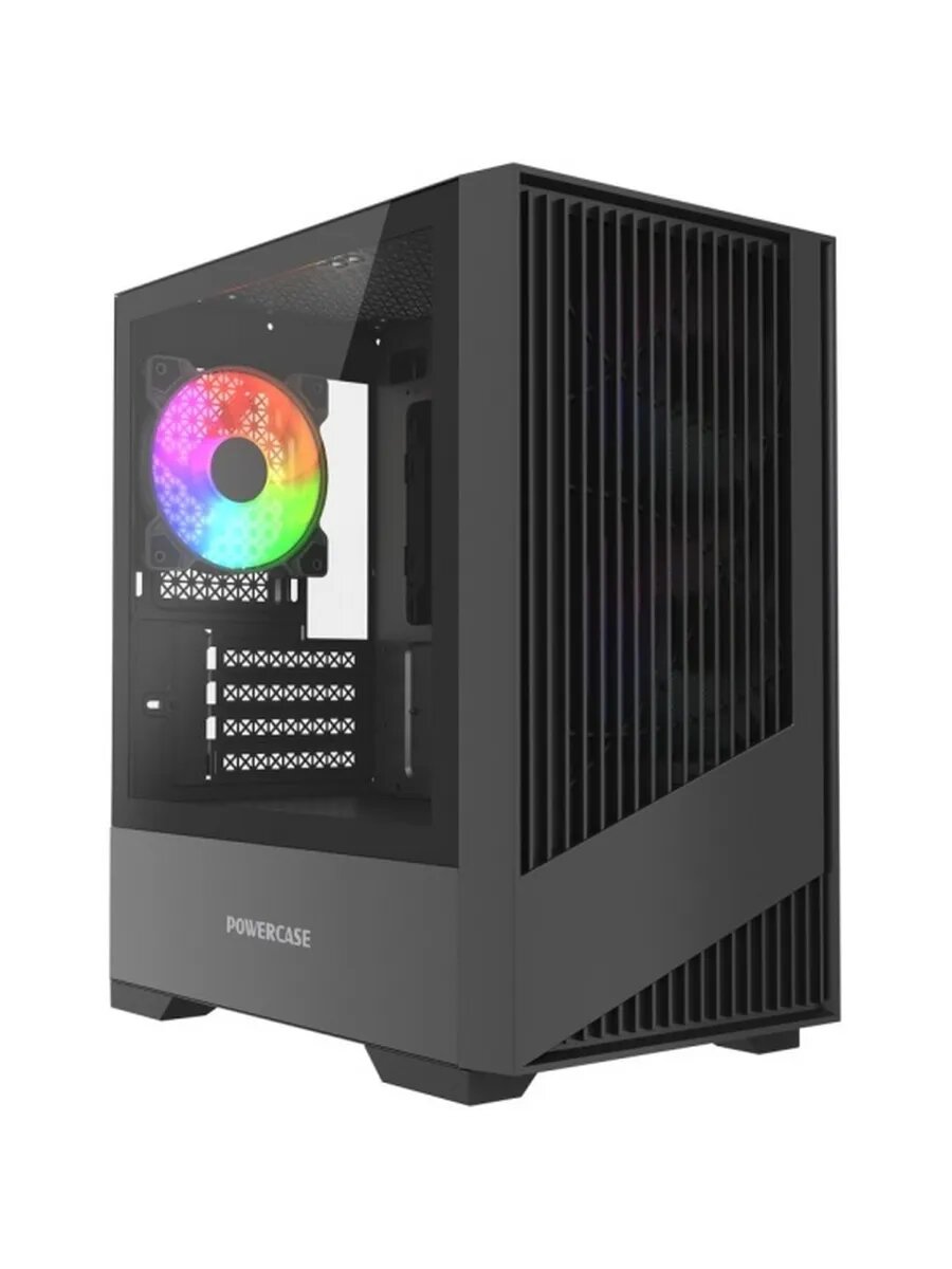 Компьютерный корпус Mistral Micro A12B, чёрный (CMMA12B-L3)