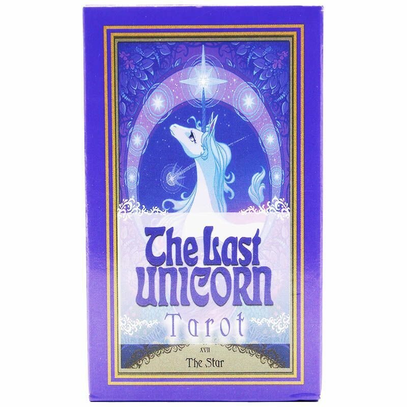 The Last Unicorn Tarot/Таро "Последний единорог"/10x6CM/78шт