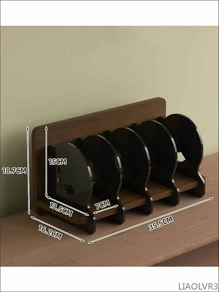 Стойка для CD дисков, Подставка для аудиокассет 35.5х16.2х18.7см