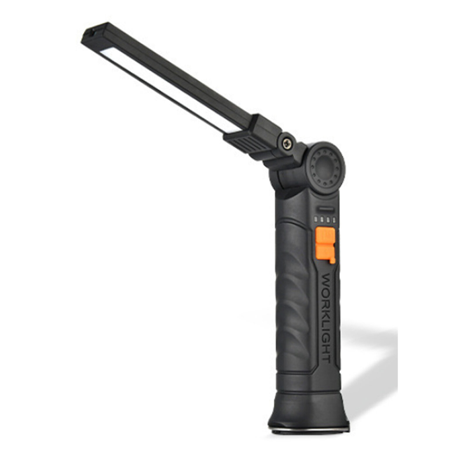 Светодиодный рабочий фонарь, перезаряжаемый, вращающийся на 360 градусов портативный фонарик с магнитным основанием