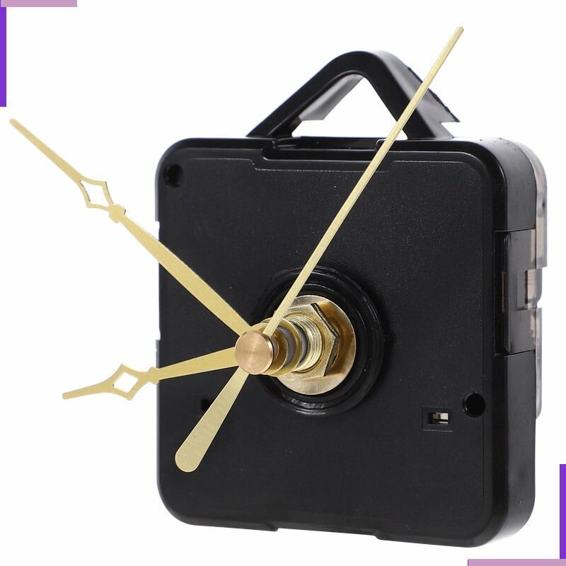 Бесшумный механизм настольного часовщика 12-15 см, маленькие аксессуары, подвесной часовой механизм (8-024 золотые секунды), комплект настенного мотора, рабочие детали, замена стрелок