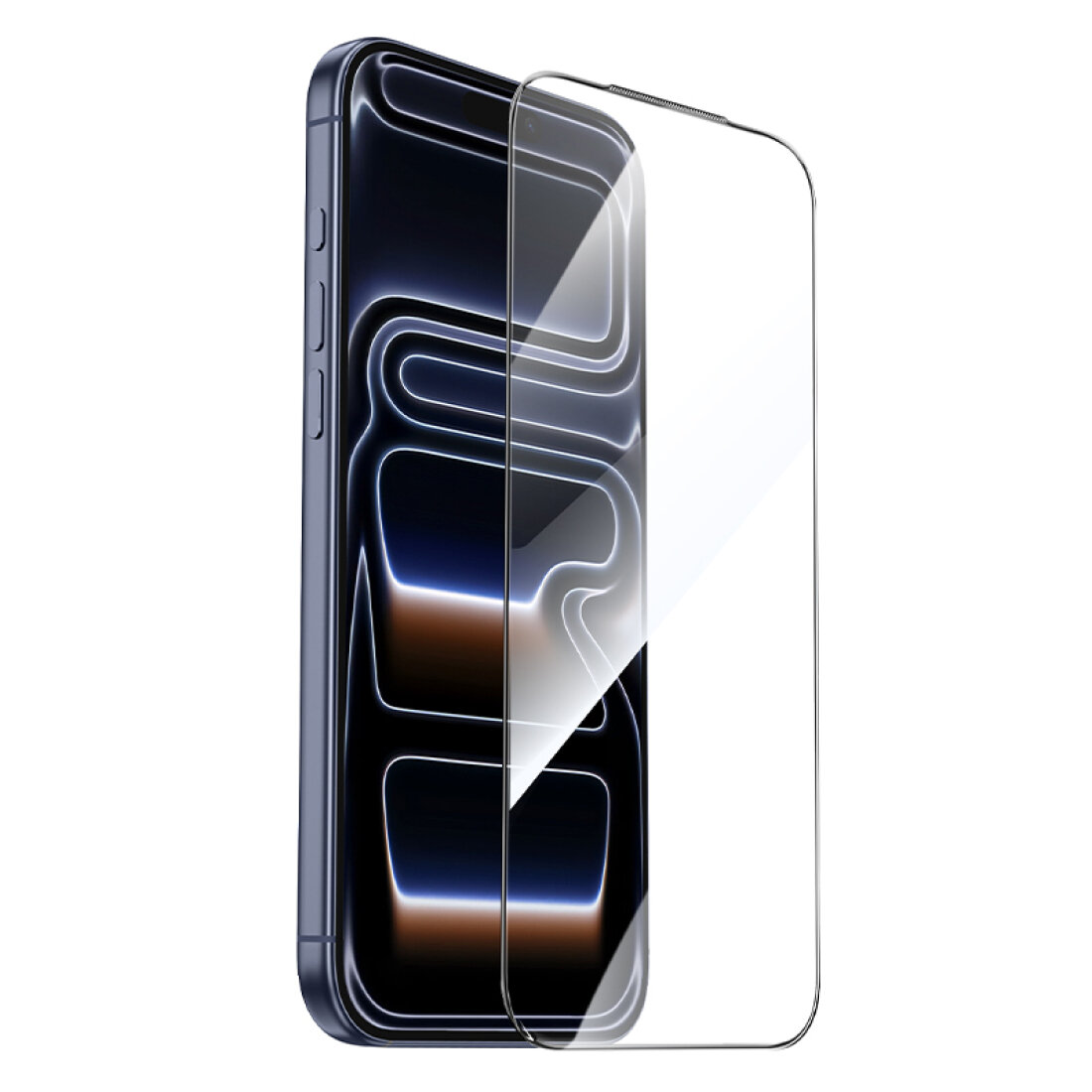 Защитное стекло для iPhone 17 Pro Max, G777, HOCO, anti-static, черное