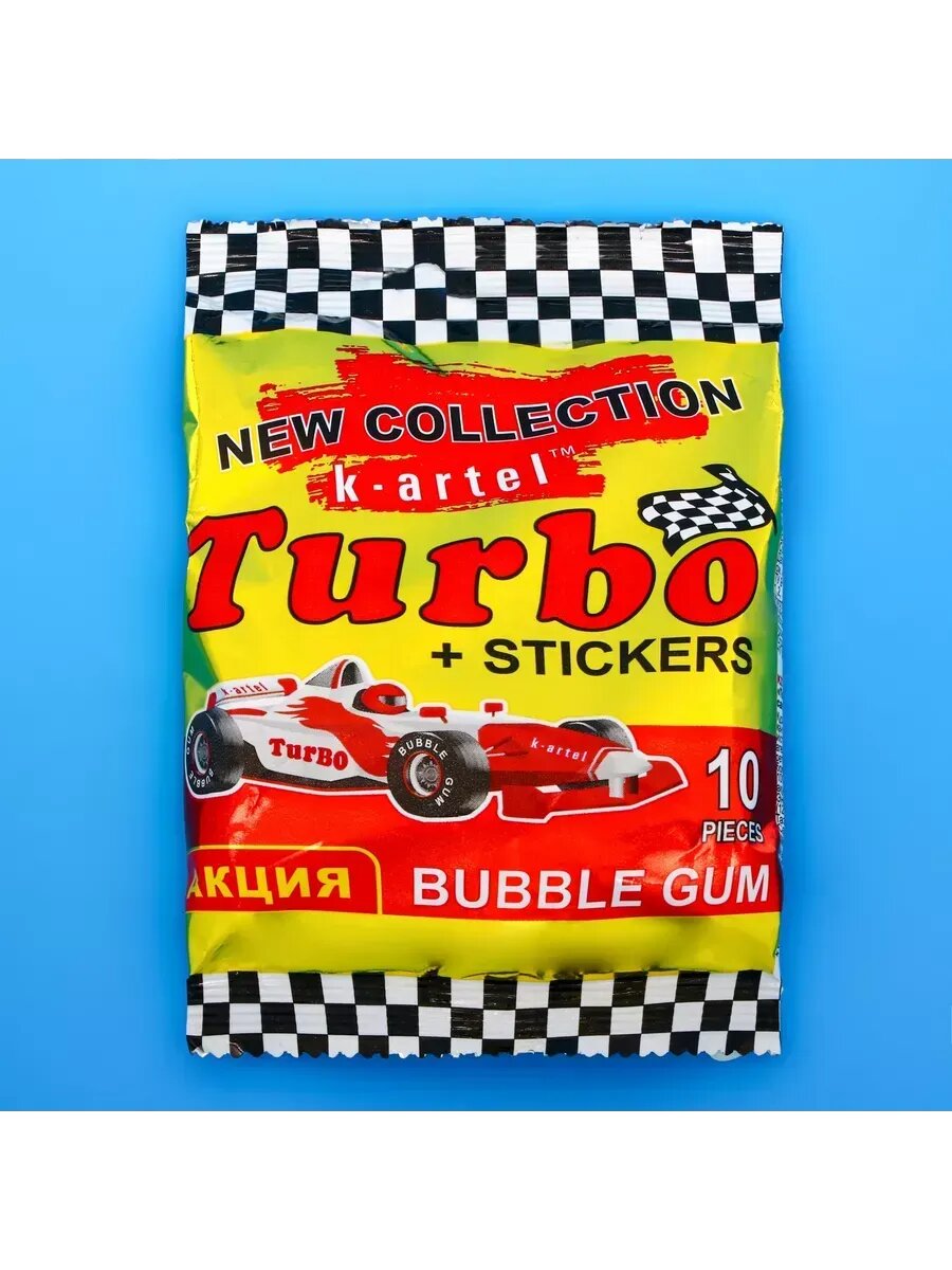 Жевательная резинка turbo