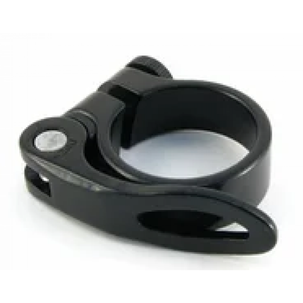 Зажим подседельного штыря на эксцентрике, алюм. диаметр - 28.60мм чёрный VC 22(28.6)