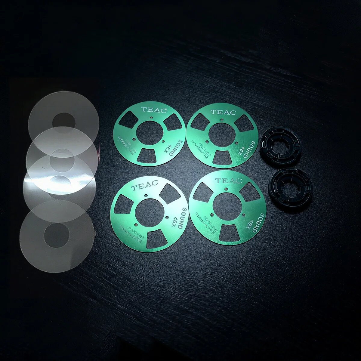 Катушки для кассет Teac Green-1 set (4 шт.)