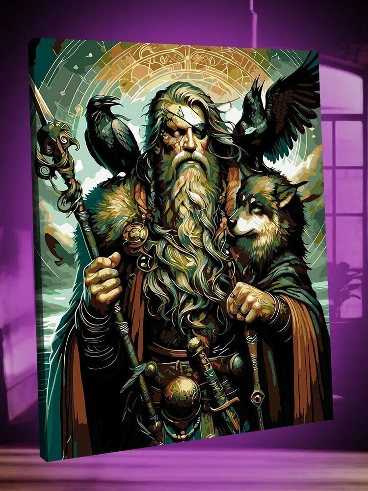 Картина по номерам Викинги