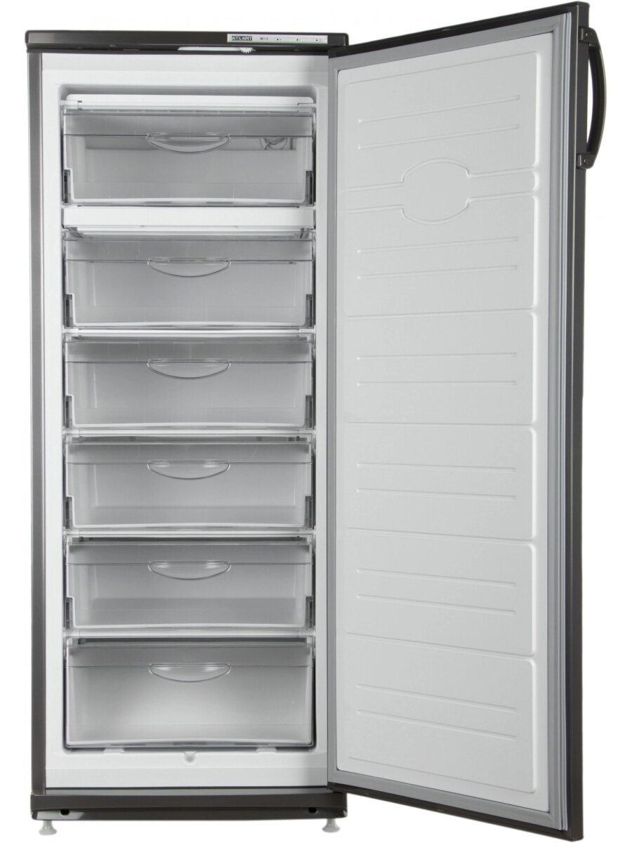 Морозильная камера атлант M-7184-060, мокрый асфальт