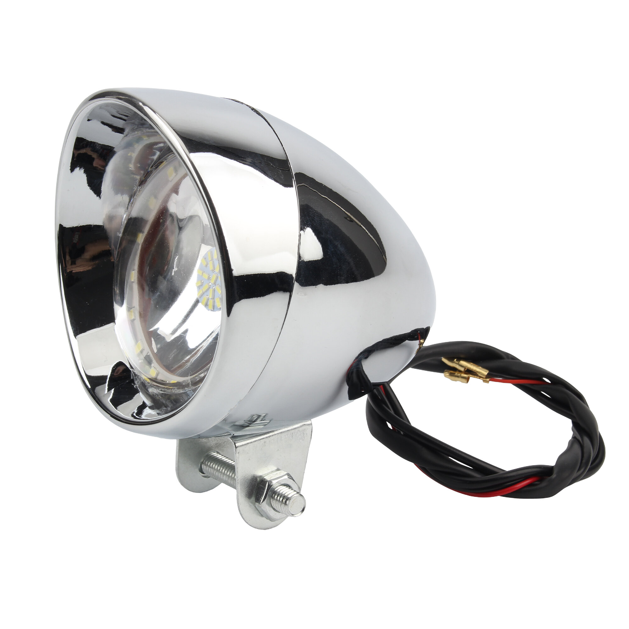 Универсальная светодиодная фара для мотоцикла. Ретро-фара для мотоцикла