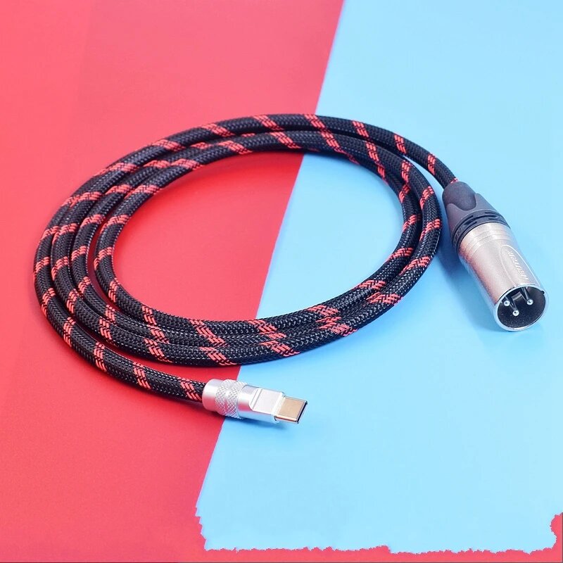 Fanakm USB A Type-C к AES EBU аудиокабель Type-C, 1 м