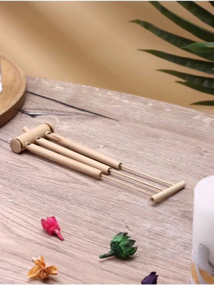 Многоголосный бамбуковый свисток-тройка