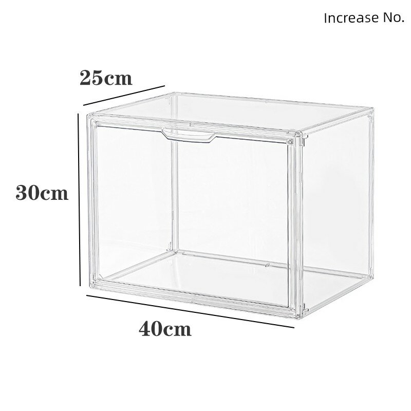 Акриловый органайзер-витрина для CD-дисков, прозрачный шкаф для хранения, настольная полка для книг, журналов и