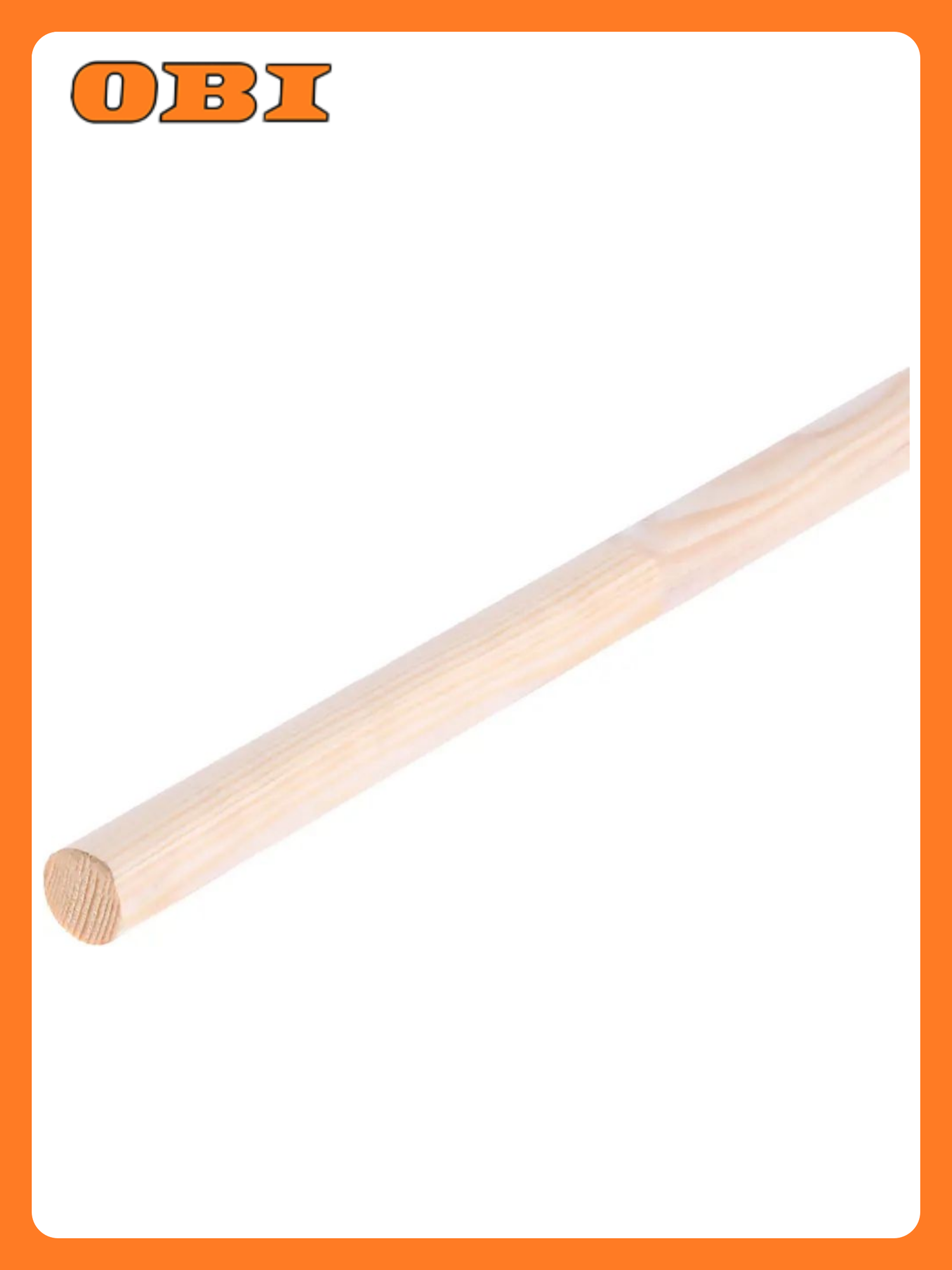 Круглый погонаж деревянный сращенный хвоя Экстра 15х15х2100-2200 мм