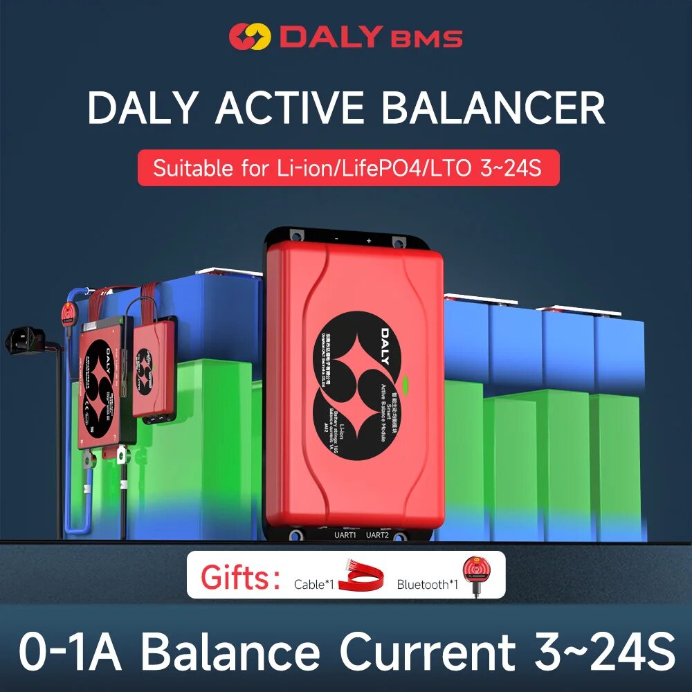 DALY Active Balancer 24S LiFePO4 Bluetooth 1A — фото 1