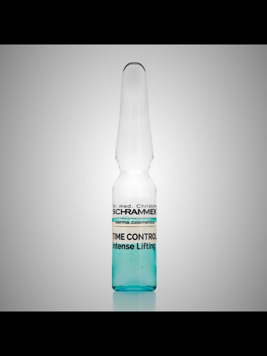 DR. MED. CHRISTINE SCHRAMMEK TIME CONTROL Intense Lifiting, Ампульный омолаживающий концентрат "Эффект ботокса" 7 x 1 мл