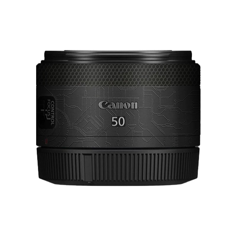 Премиум-защитная пленка от царапин для объектива Canon RF50mm F1.8 STM и RF16mm F2.8 STM - черный схемный