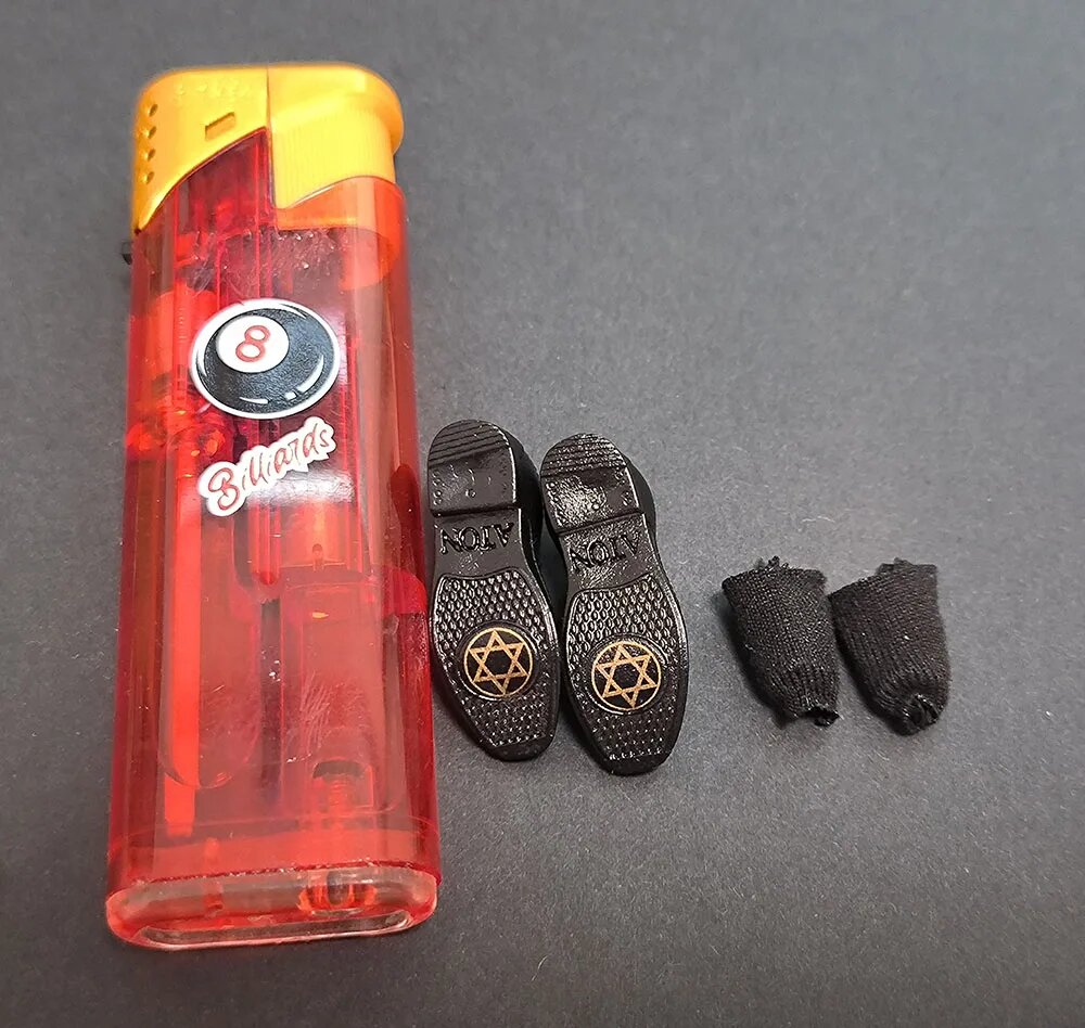 Игрушечная модель ботинок Hell Detective Keanu Reeves