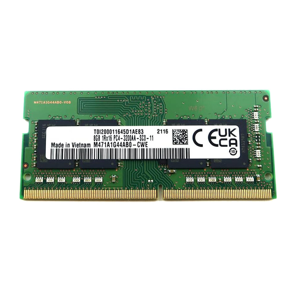 Модуль памяти Samsung 8GB Samsung DDR4 3200 SO DIMM Laptop Non-ECC, CL22, 1.2V, 1Rx16, Bulk