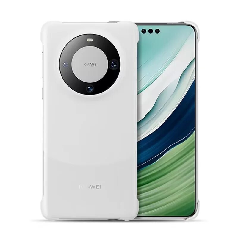 Чехол для Huawei Mate 60 Pro Белый, противоударный