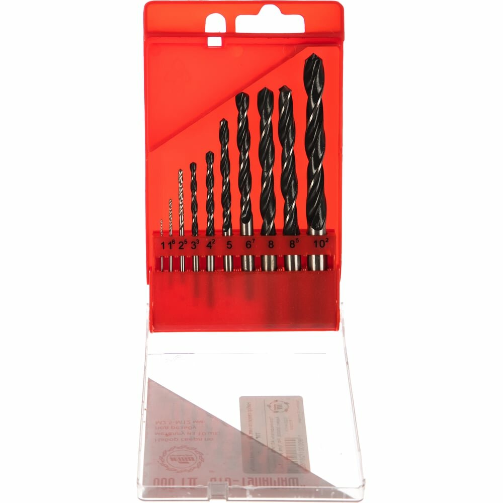 Набор сверл по металлу Туламаш 72662