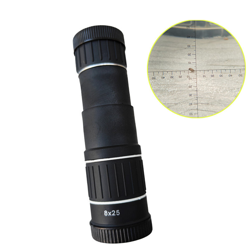 8x Крестообразный однотрубный телескоп с высоким увеличением HD, регулируемый вверх-вниз, влево-вправо, для наблюдения за совами и птицами, 7x прицел, 10 современных