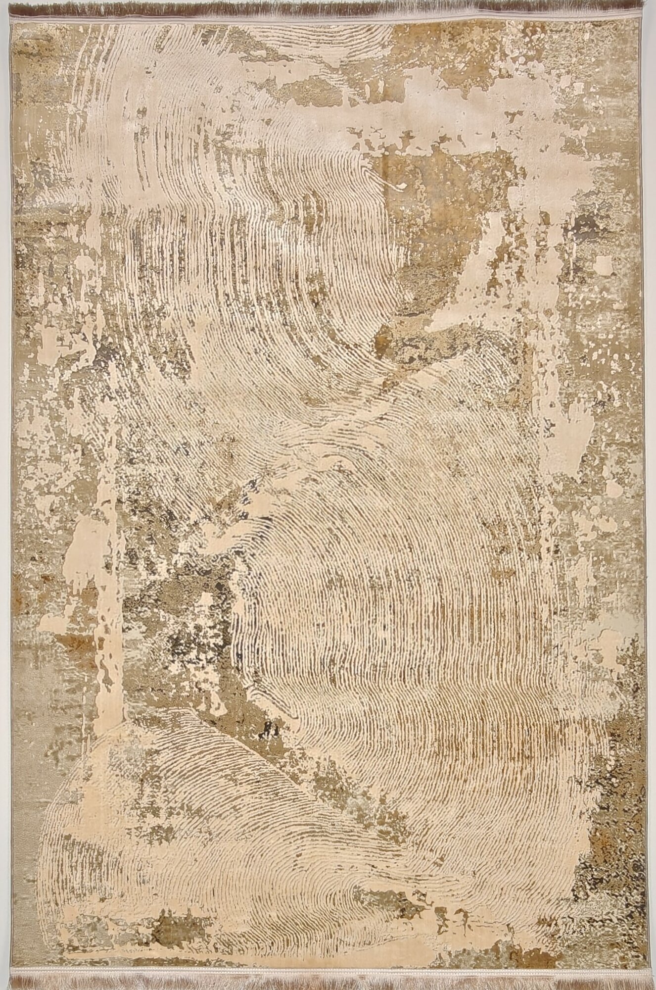 Ковер персидский высокоплотный с рельефным ворсом "LV-020 кремовый" 100х150 см