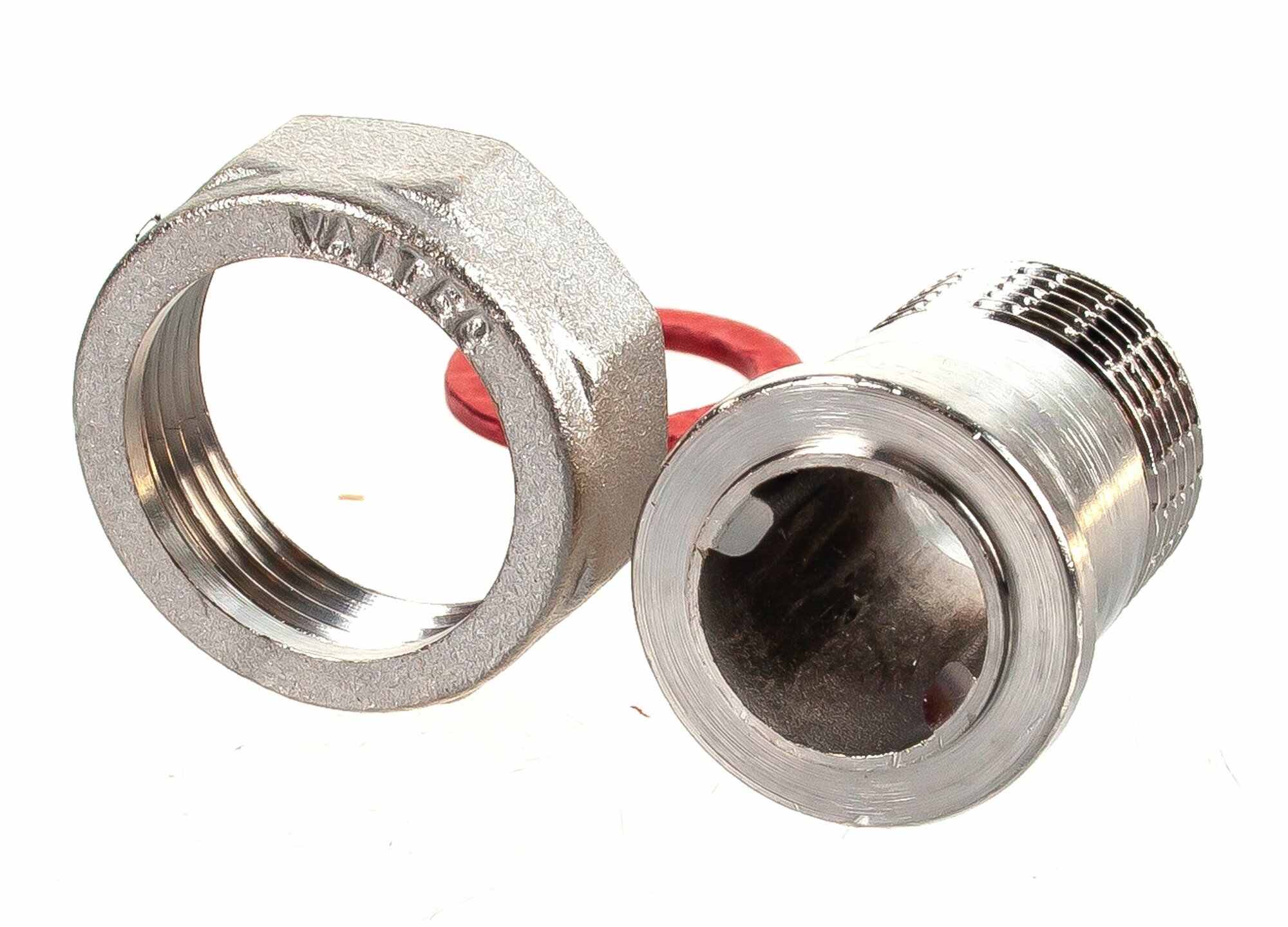 Прямой полусгон с накидной гайкой VALTEC 3/4x1/2 VTr.613. N.0504