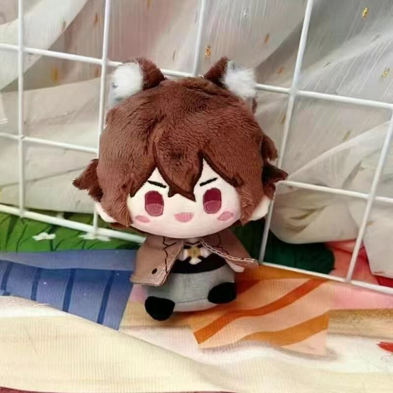 Аниме мягкая игрушка Великий из бродячих псов Николай Гоголь/Bungou Stray Dogs12cm, 1шт.