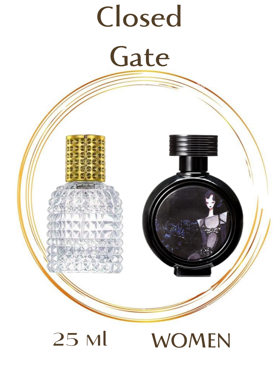 Духи парфюм Closed Gate спрей 25 мл женские, восточные, древесные