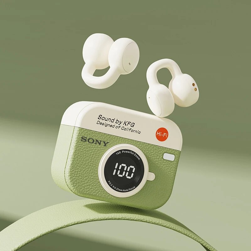 Sony Q87 Беспроводные Наушники зеленый