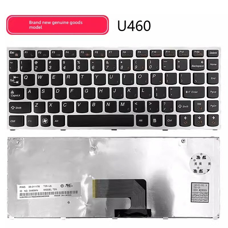 Клавиатура G470 подходит для Lenovo V470, B470, B490, G475, V480C, Y480, M490, M495, Z460. Оригинальная модель U460
