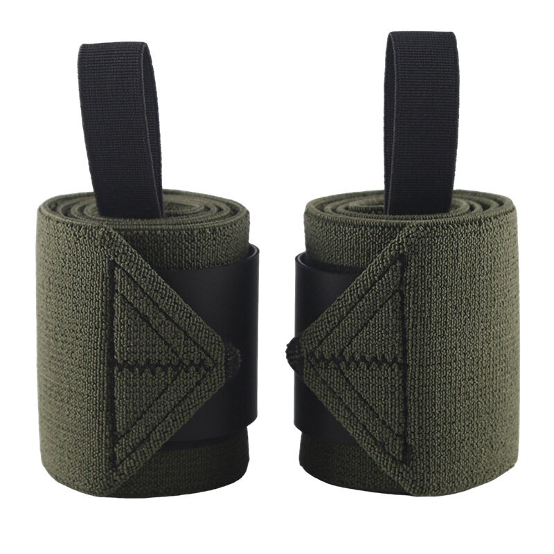 Спортивные фитнес-бандажи для запястий, регулируемые компрессионные ремни для мужчин и женщин, силовые тренировки, тяжелая атлетика, становая тяга, жим лежа