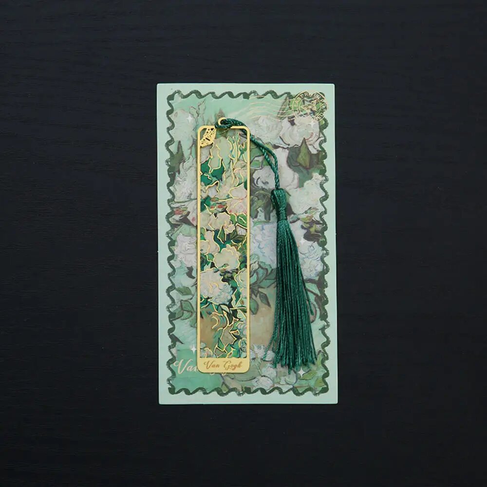 Металлическая закладка Подушка Sleeping Flower White Rose