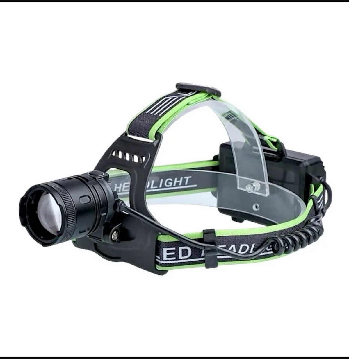 Фонарь налобный многофункциональный, яркий Огонь MT-056D-PM60-TG (черный)