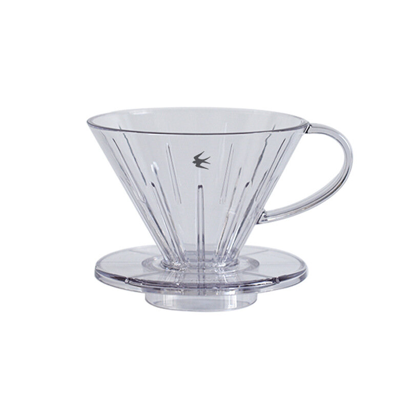 Кофейный дриппер Yanyin TSUBAME, резиновый V60, конический ручной мельница, фильтр для экстракции