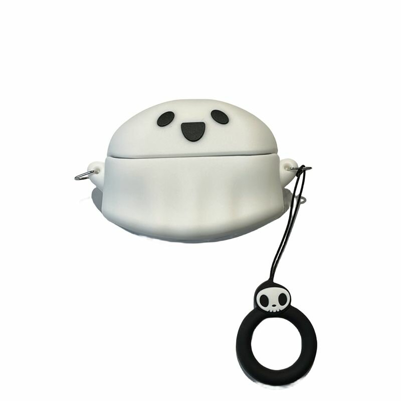 Силиконовый чехол для наушников Huawei FreeBuds 6i / Чехол на наушники Huawei FreeBuds 6 i, белый, youling bai