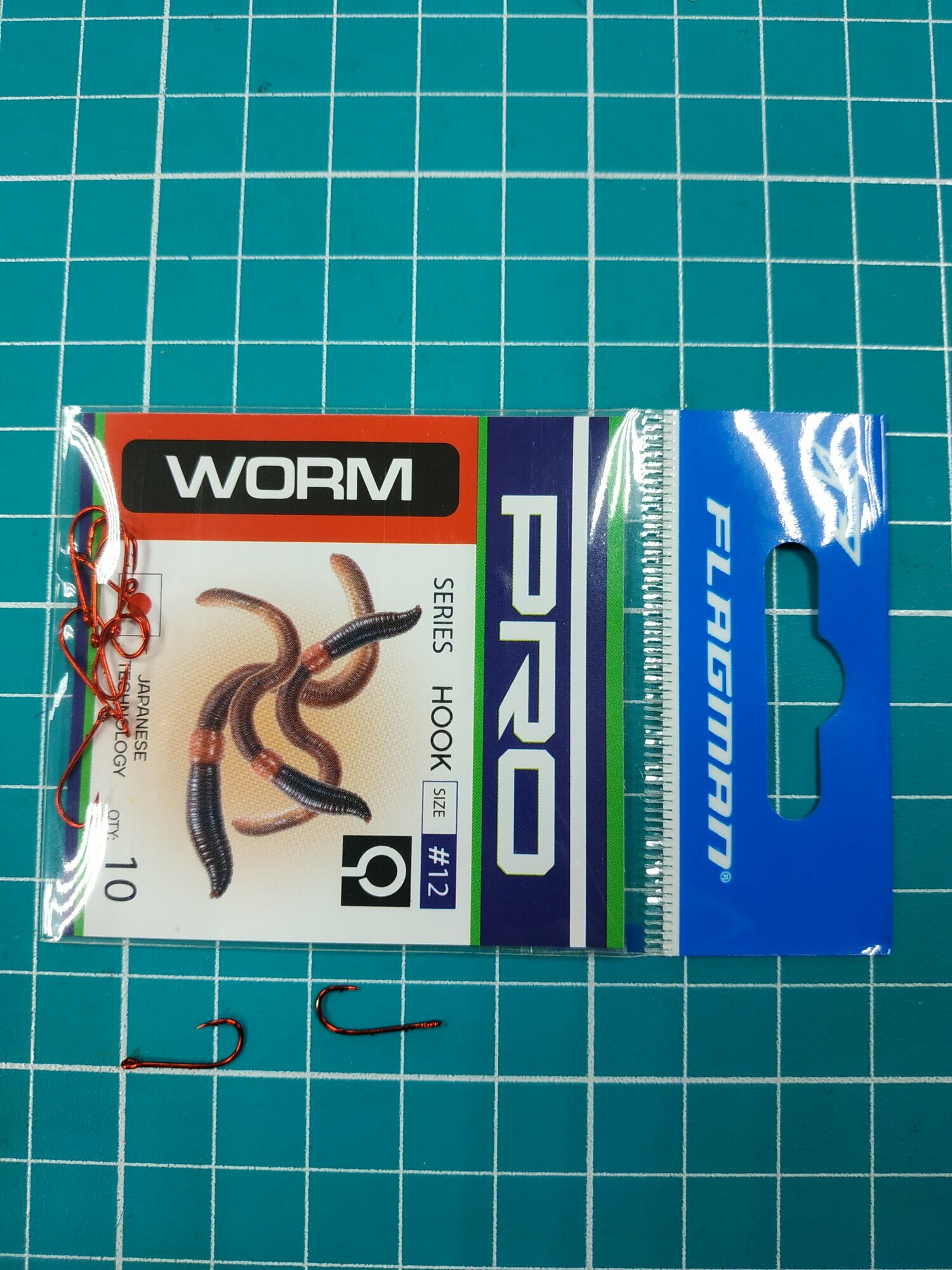 FLAGMAN Крючок Pro Worm №12 10шт