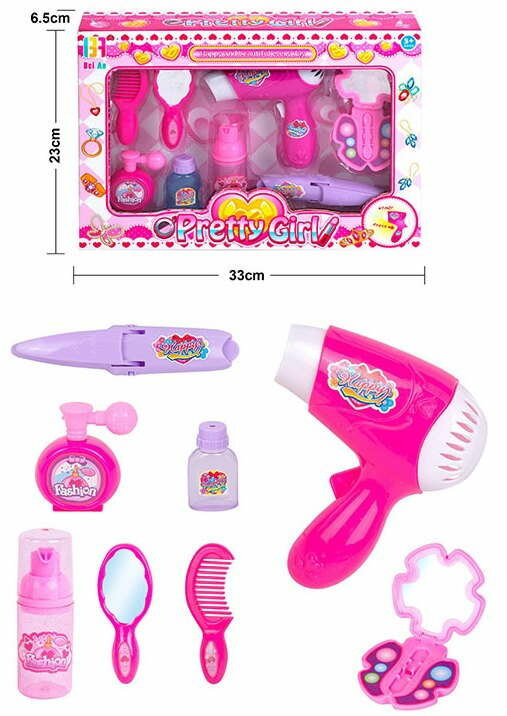 Набор стилиста Pretty Girl 8 предметов 8016A с 3 лет