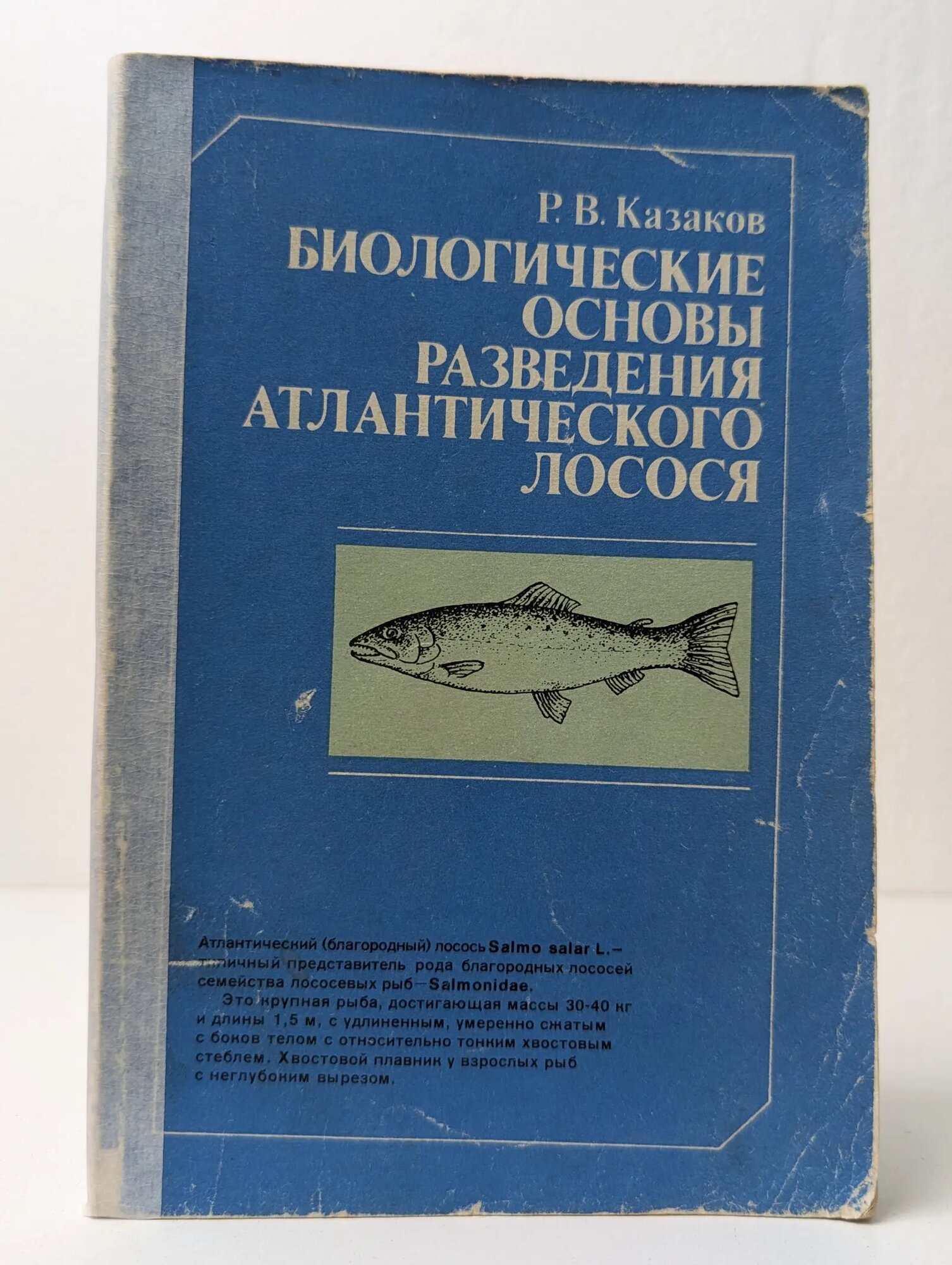 Биологические основы разведения атлантического лосося Казаков Ростислав Викторович 1982