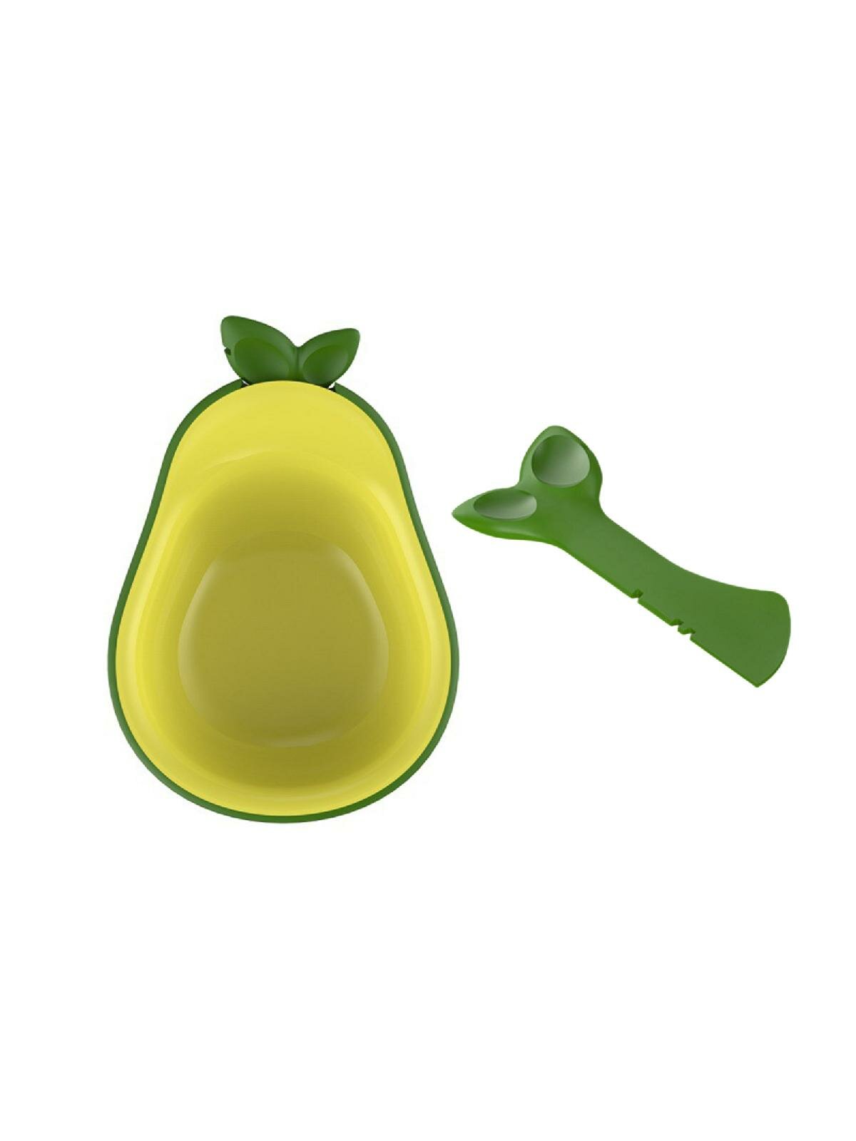 Набор мисок для кошек Avocado Design Сочетает в себе миску для подачи воды и консервный нож